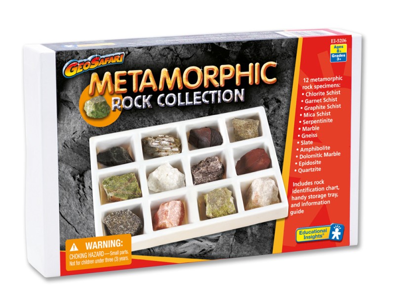 Metamorphic rock collection